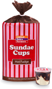 Hot Fudge Sundae Cups - UDF